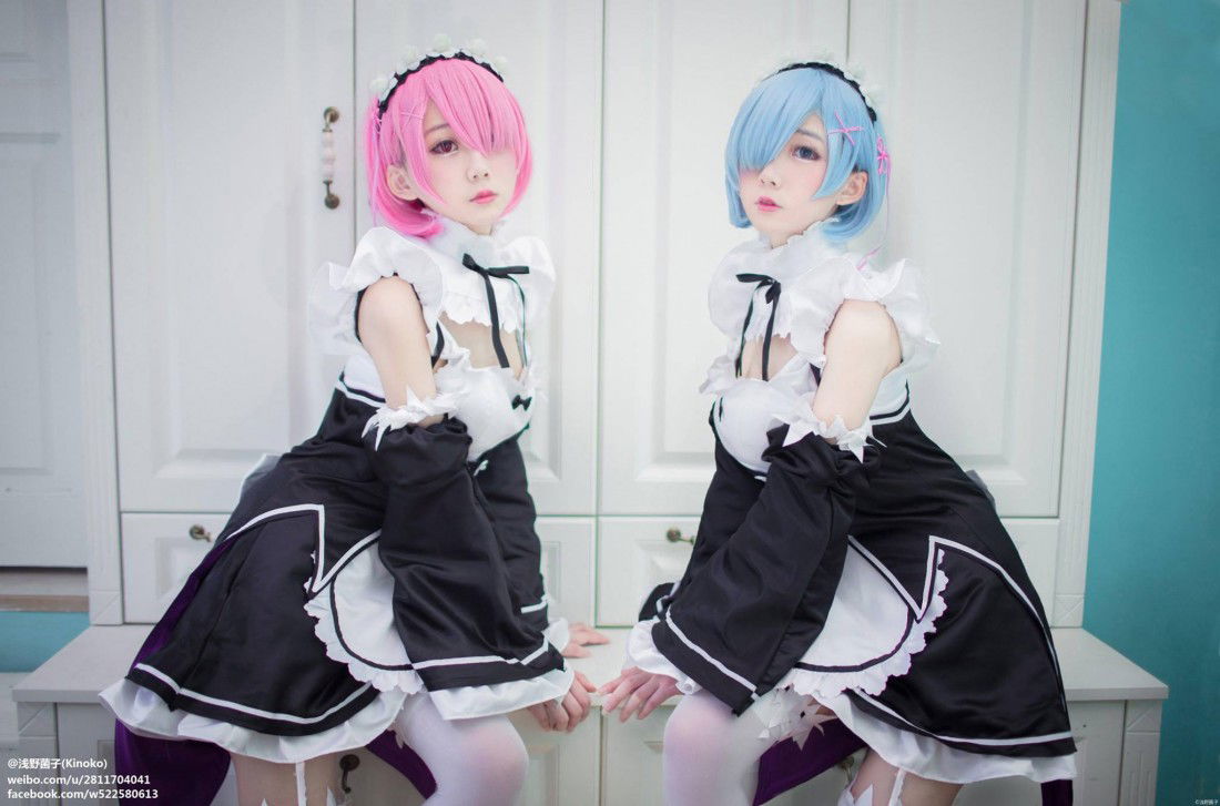 Adorable Cosplay of Rem and Ram from ReZero by Asano Kinoko | The ...