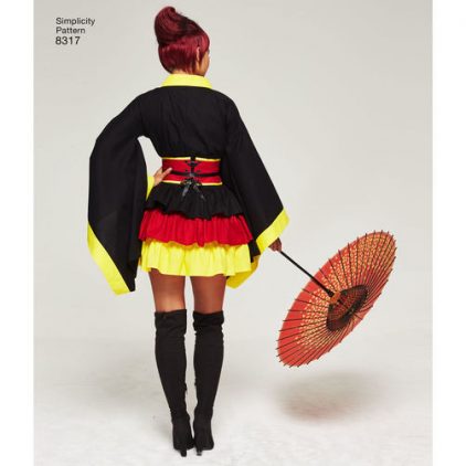 Simplicity 8317 Misses’ Cosplay Kimono Costumes Review | The Outerhaven