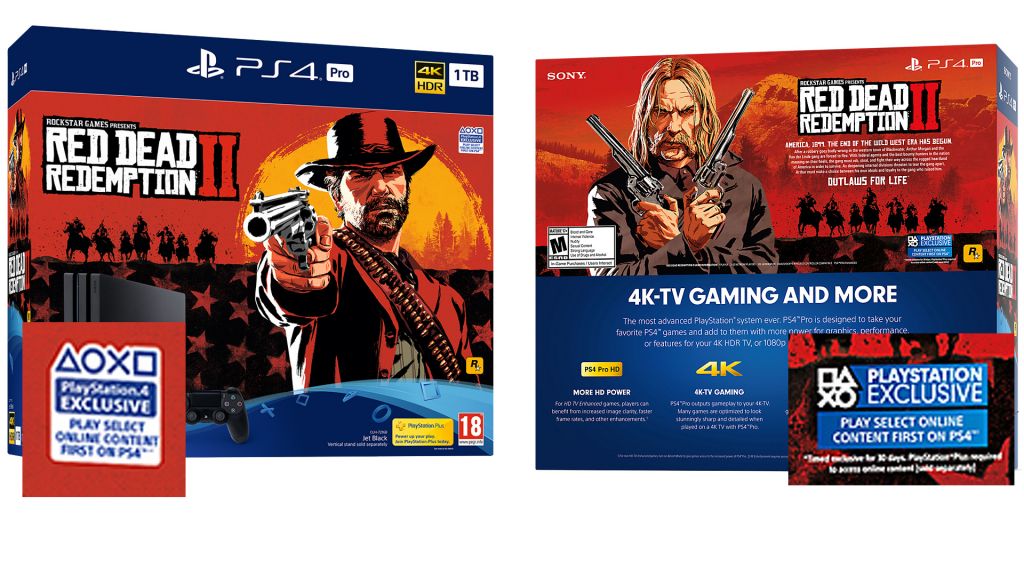 Red Dead Redemption 2 PlayStation 4 Pro Bundle Revealed with a Surprise ...