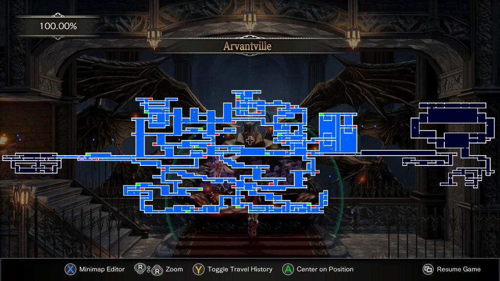 Bloodstained: Ritual of the Night 100% Full Map | The Outerhaven