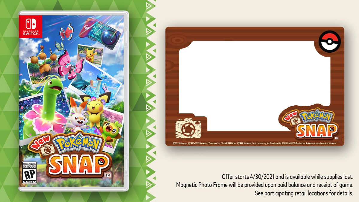 Pre-ordering New Pokemon Snap from Target gets you…a picture frame ...