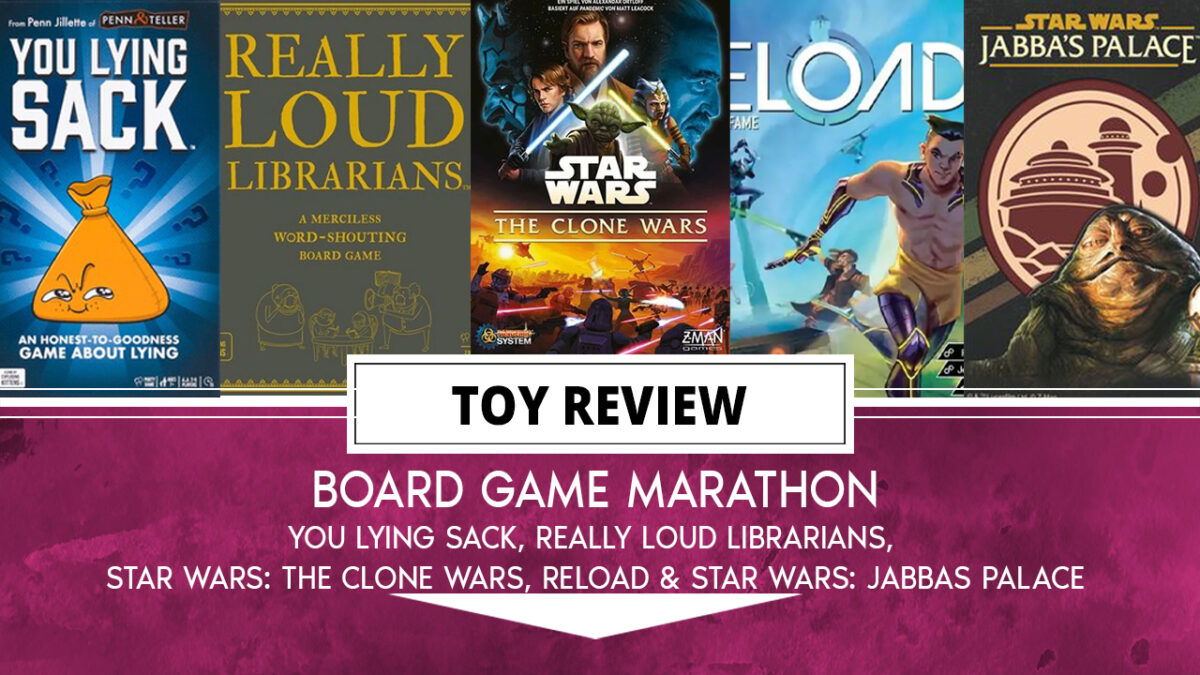 BOARD GAME MARATHON REVIEWS!