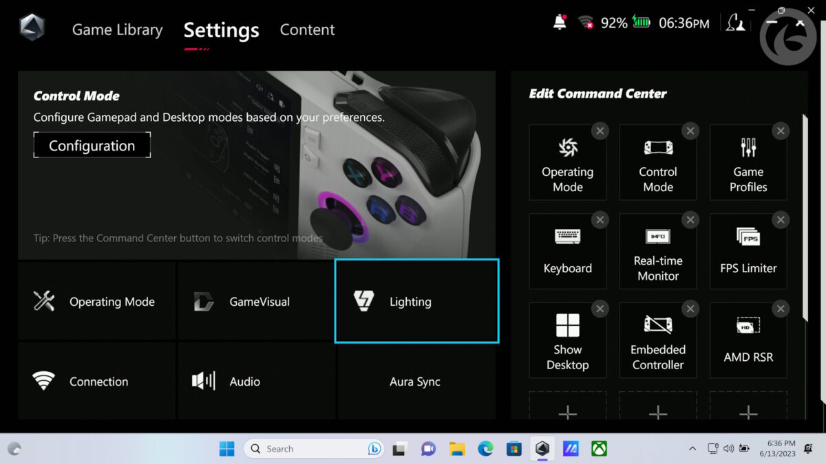 How to disable the RGB lighting on the Asus ROG Ally | The Outerhaven