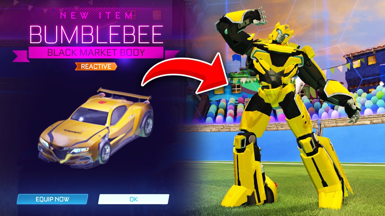 Transformers ROLL OUT in Rocket League Crossover | The Outerhaven