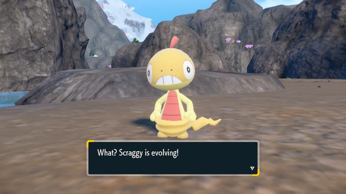 Pokemon Scarlet and Violet: How To Get Scraggy and Can It Evolve?
