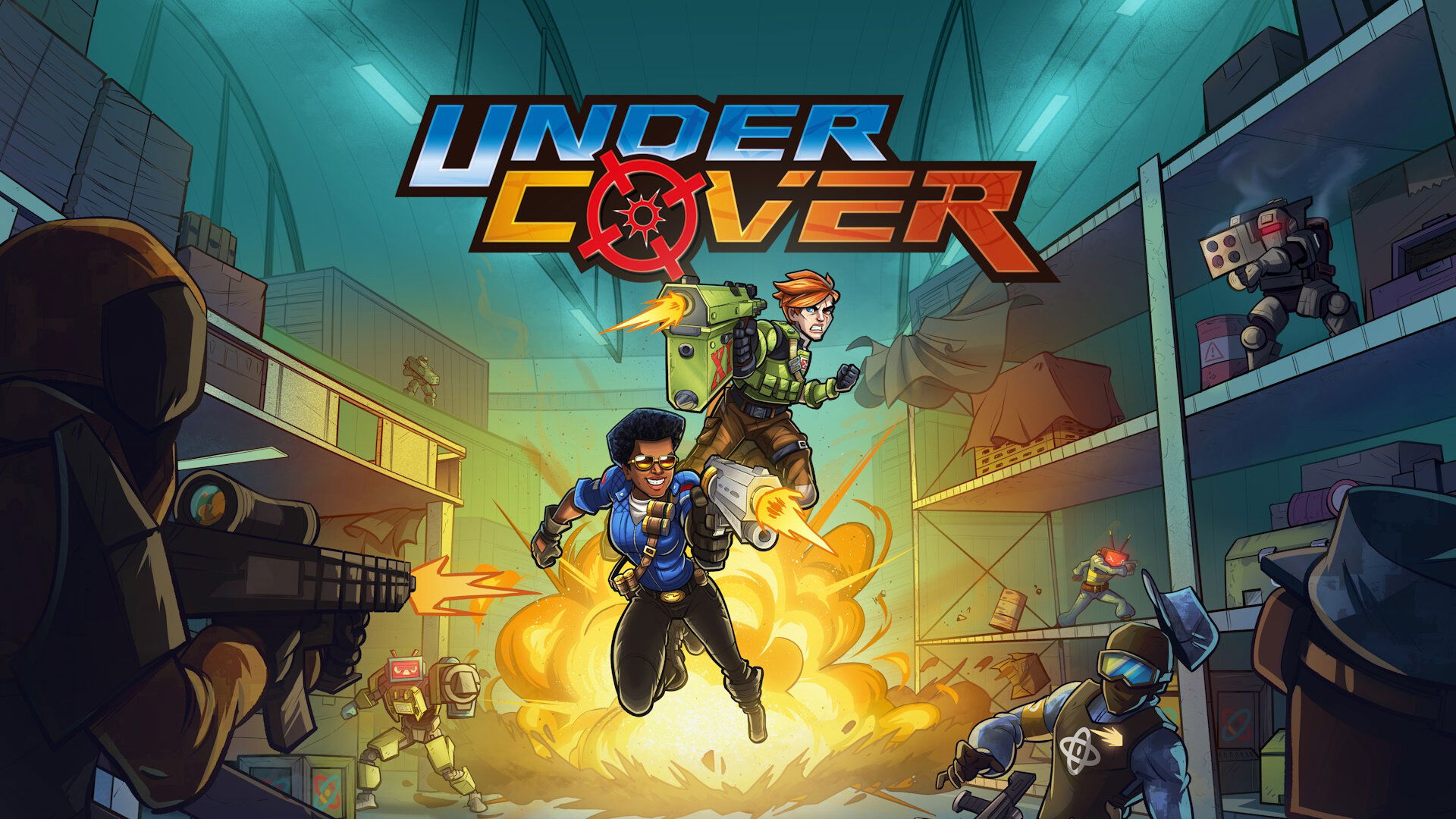 Under Cover is a VR lightgun Shooter inspired by Time Crisis for Meta Quest