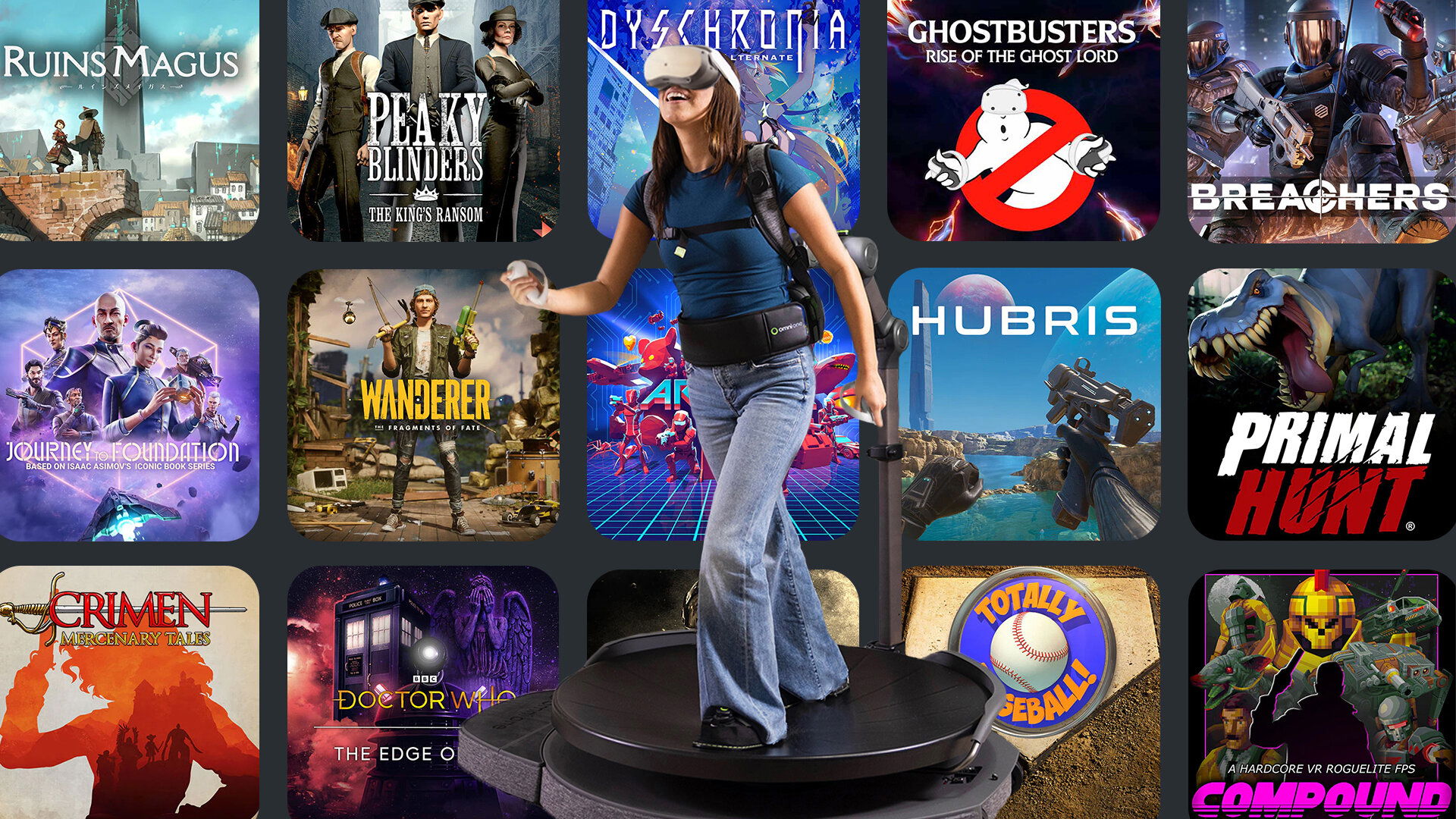 Virtuix Shows 35 Launch Titles For Omni One VR Gaming System