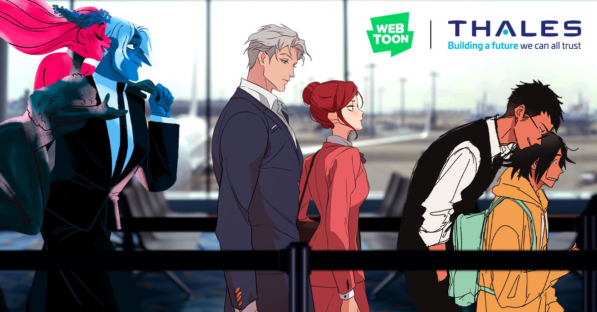 WEBTOON and Thales Partner to Bring Webcomics to In-Flight Entertainment