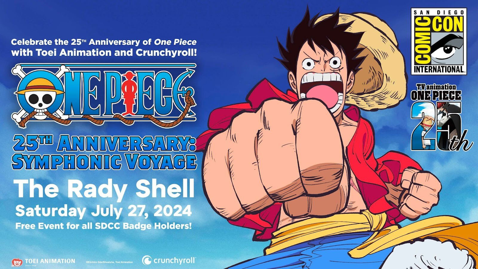Crunchyroll Partners with Toei Animation for One Piece Concert at San ...
