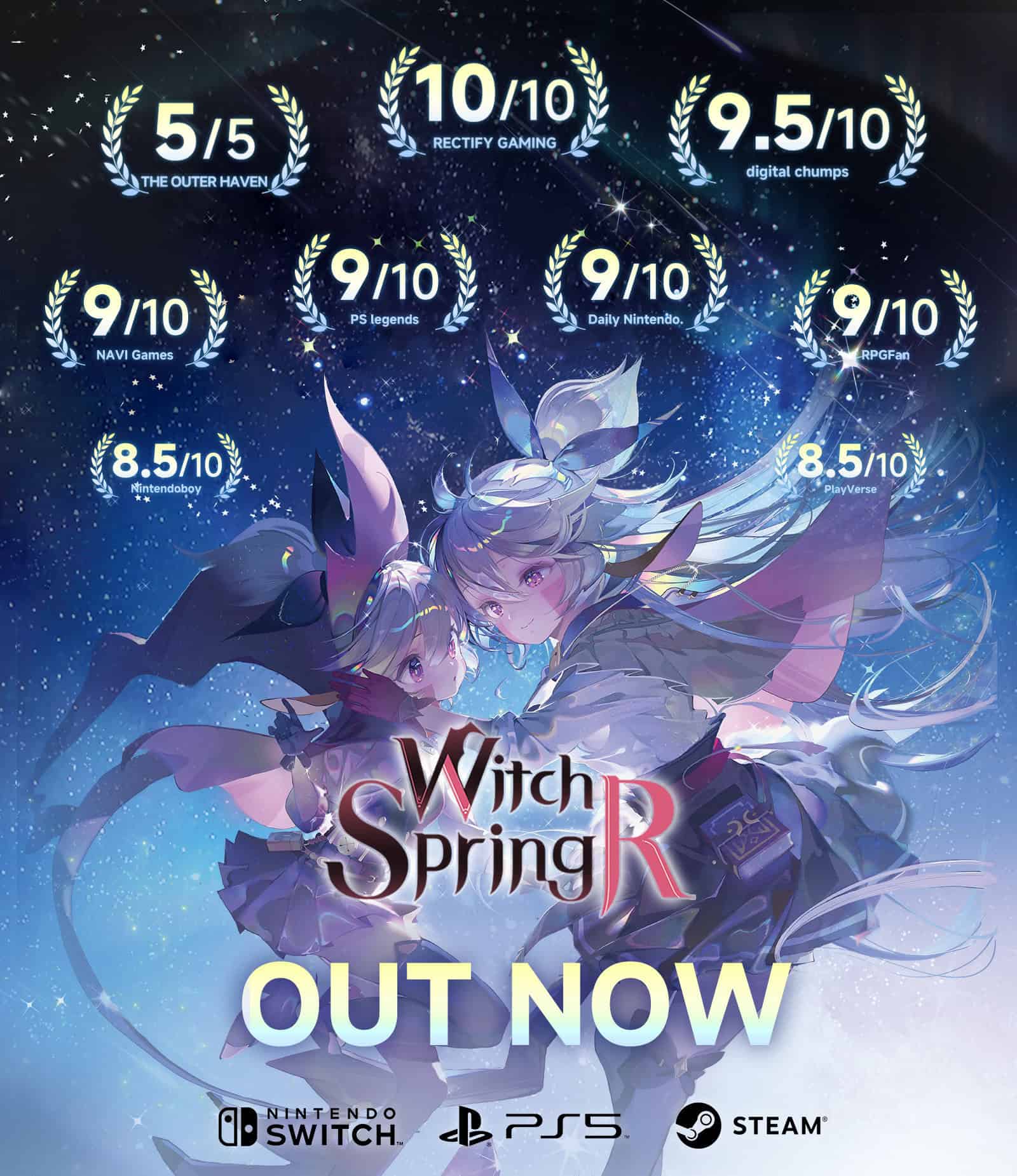 WitchSpring R Releases On Nintendo Switch and PlayStation 5 Today | The ...