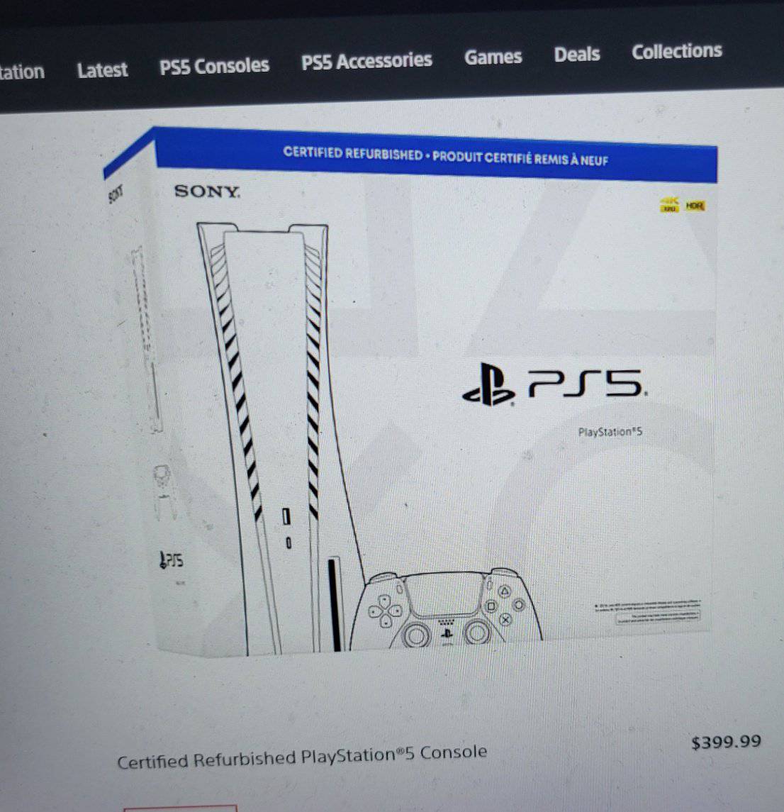 Sony Begins Selling Refurbished Playstation 5 Consoles