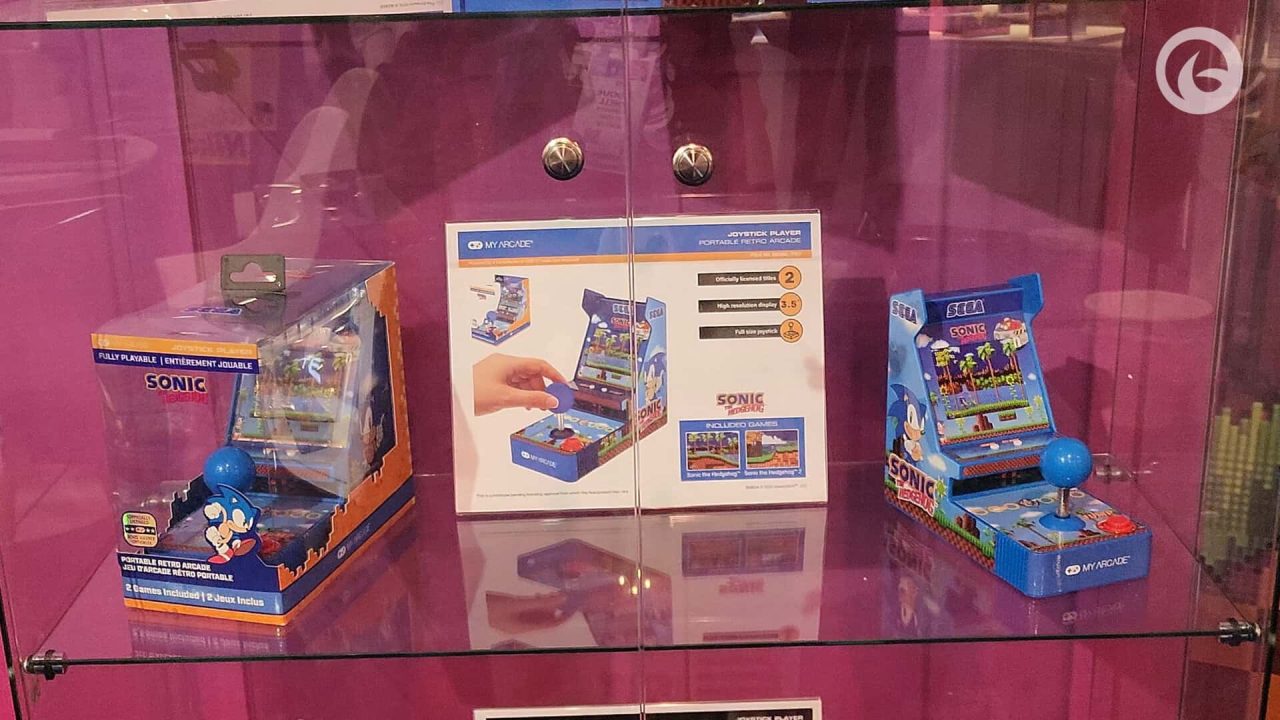 CES 2025: First Look at My Arcade’s Sonic the Hedgehog Mighty Player ...