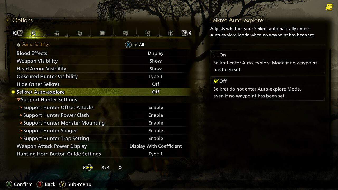 Monster Hunter Wilds: Disable the Seikret Auto-Explore Ability | The Outerhaven