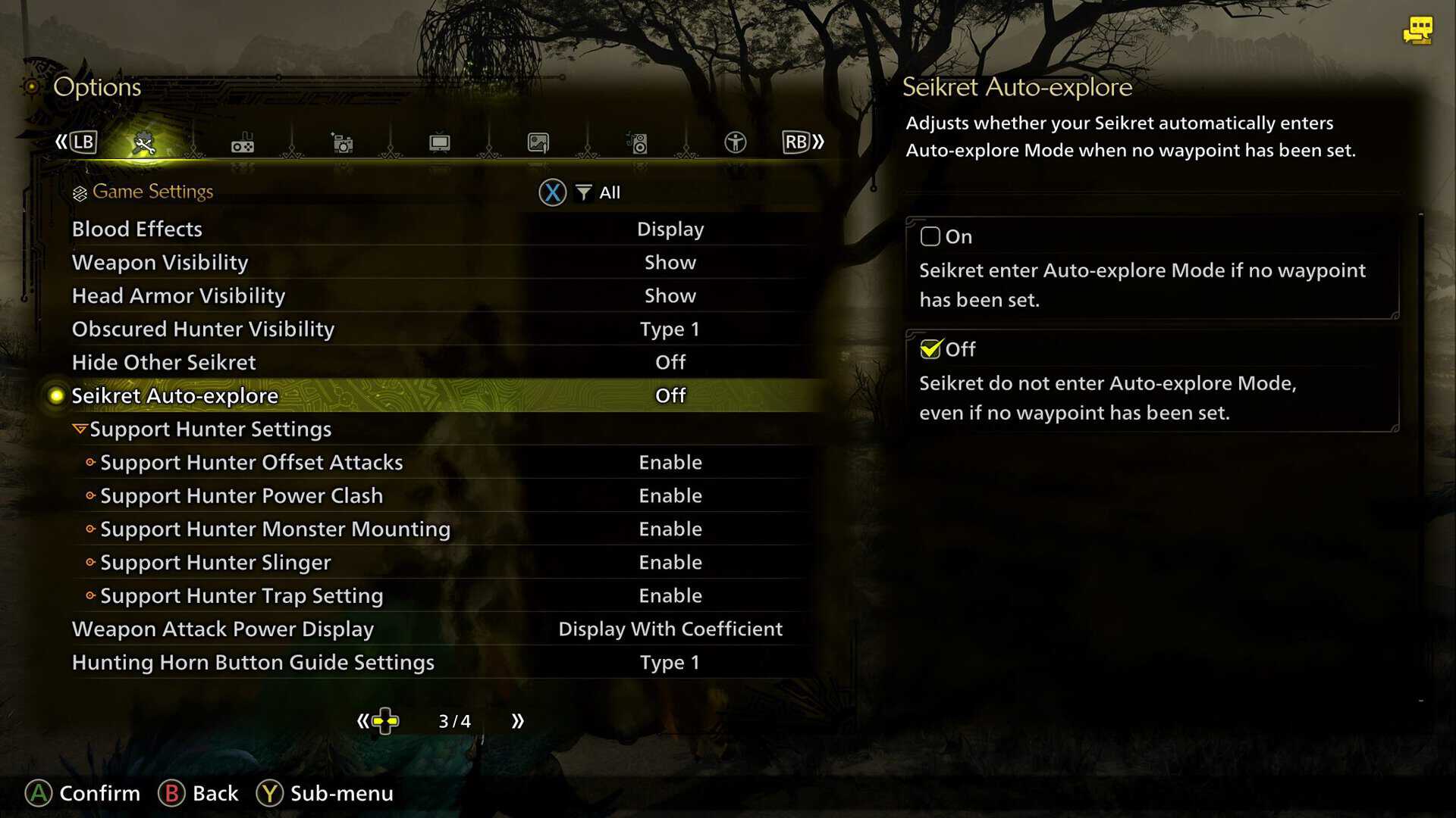 Monster Hunter Wilds: Disable the Seikret Auto-Explore Ability | The Outerhaven