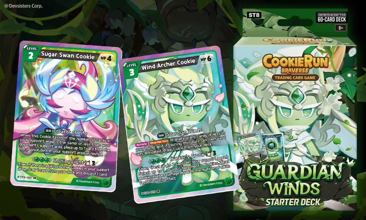Iconic CookieRun Characters Lead Braverse TCG’s New Starter Deck Lineup ...