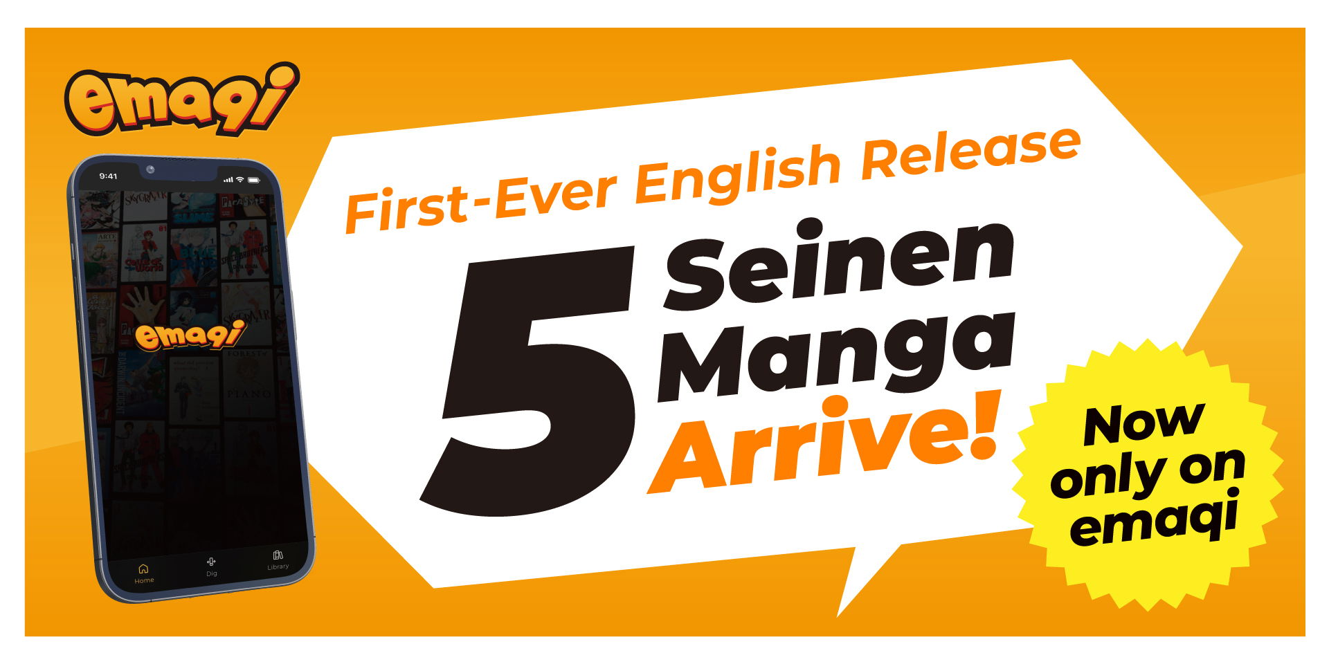 Five New Manga Titles Join emaqi’s November Lineup | The Outerhaven