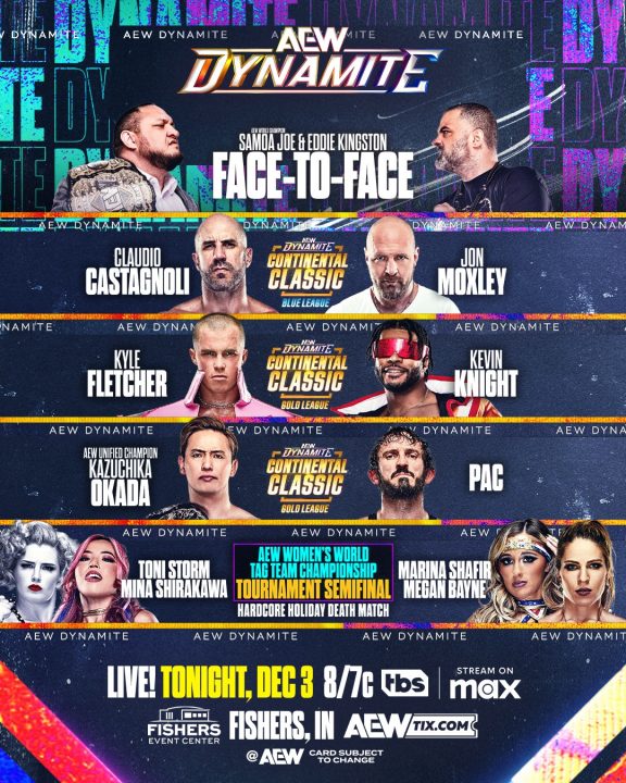 AEW Dynamite Recap – 12/3/25 | The Outerhaven