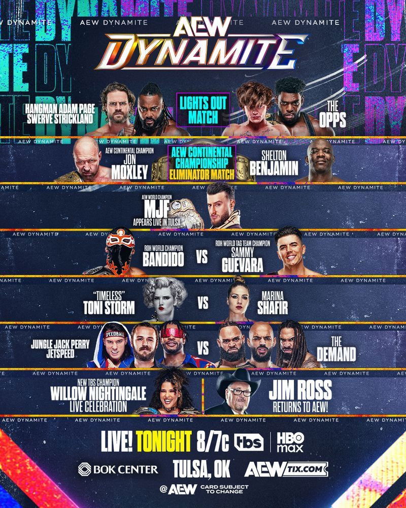 AEW Dynamite Recap – 1/7/26 | The Outerhaven