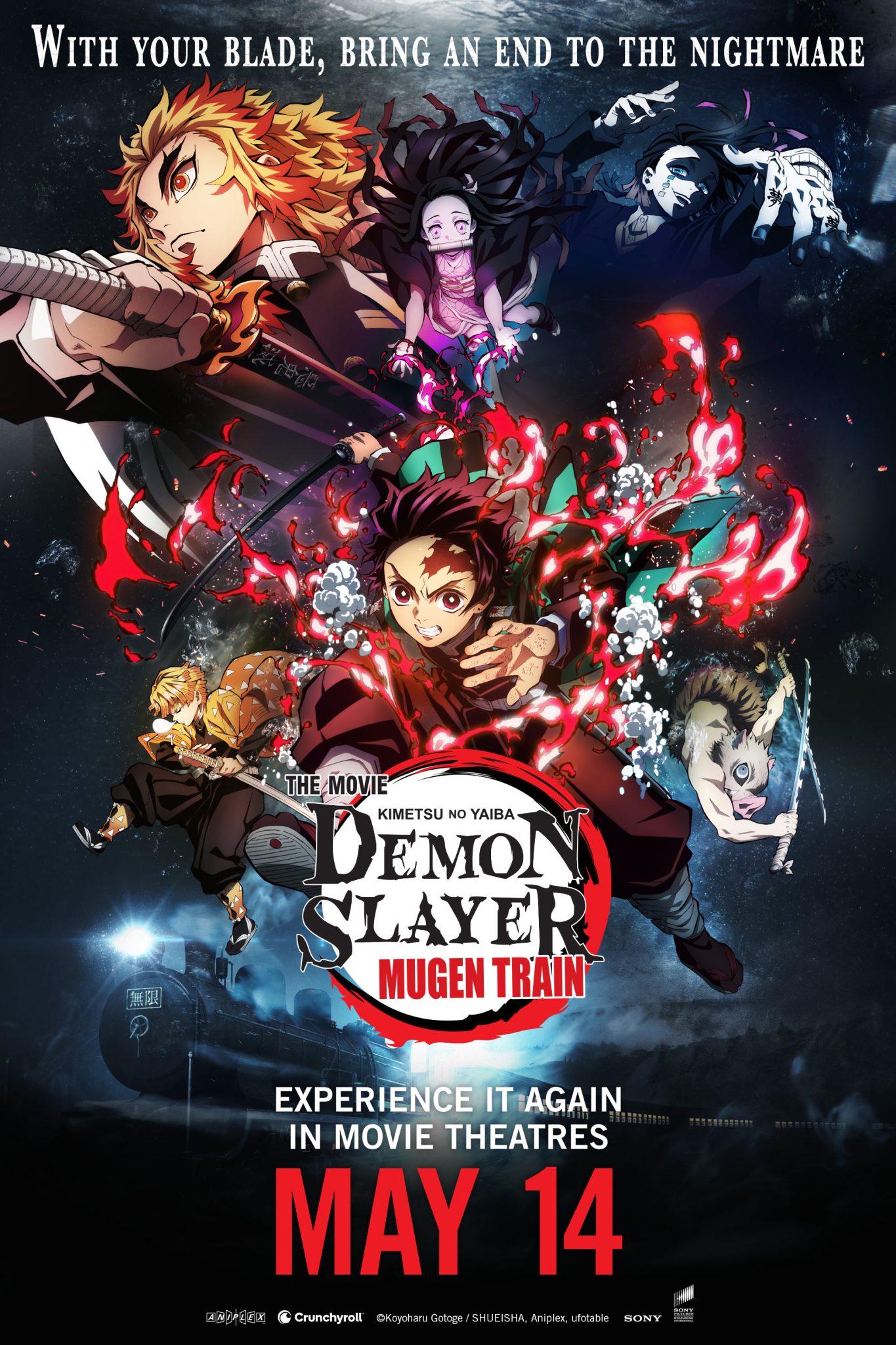 Demon Slayer: Mugen Train Returns to Theaters May 14