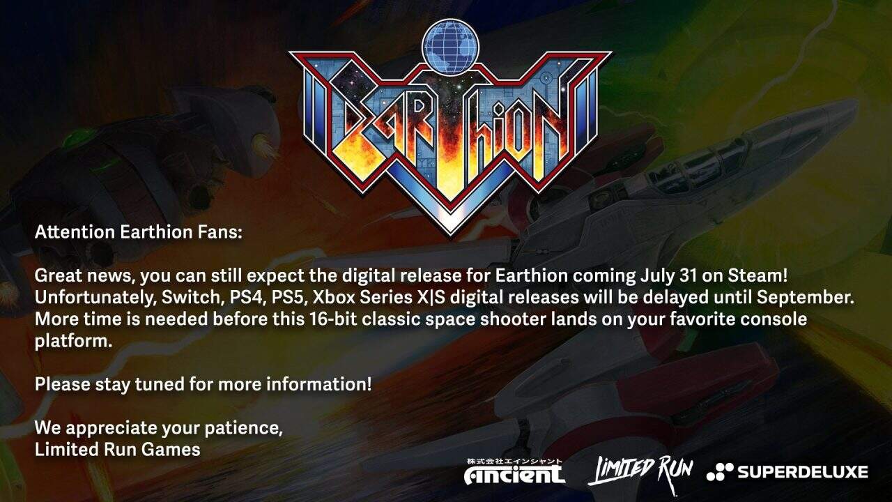 Earthion Console Versions Delayed Until September 2025 | The Outerhaven