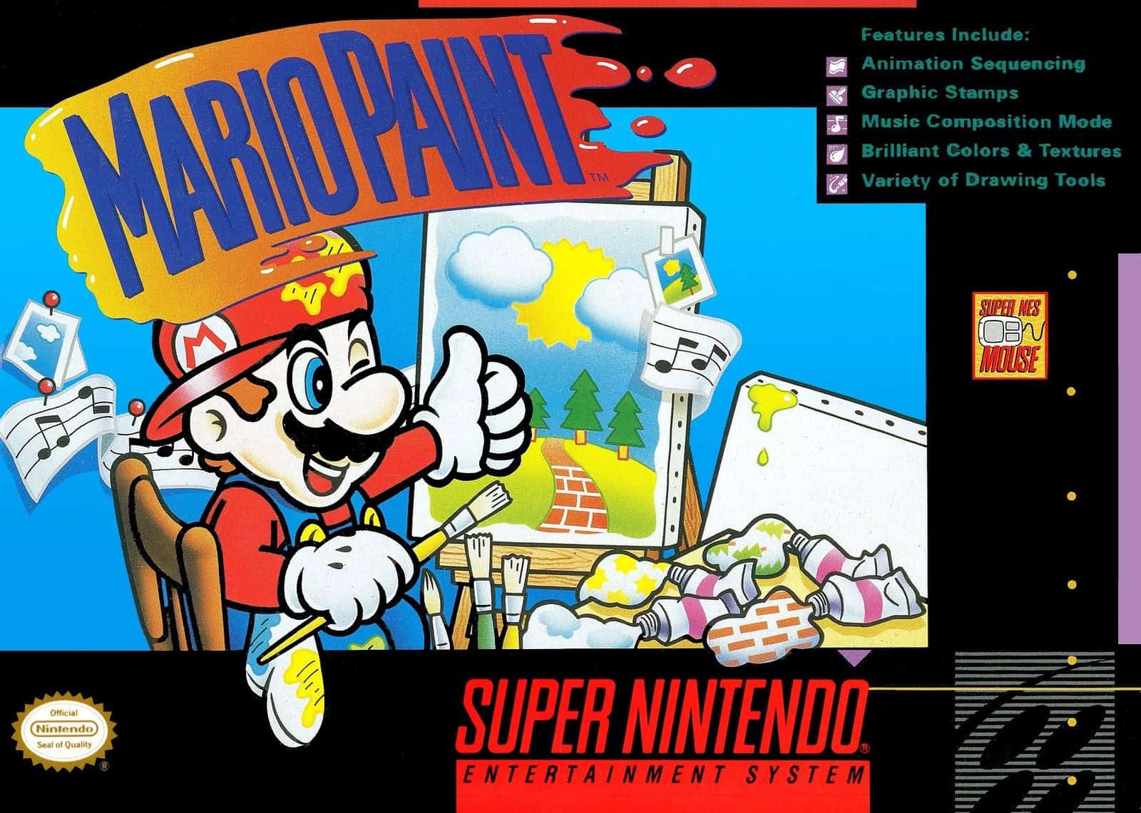Mario Paint Arrives On Nintendo Switch Online! | The Outerhaven