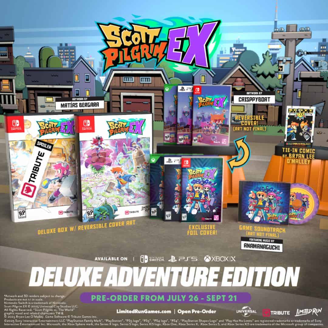 Scott Pilgrim EX Gets Gameplay and Physical Editions During SDCC 2025 ...