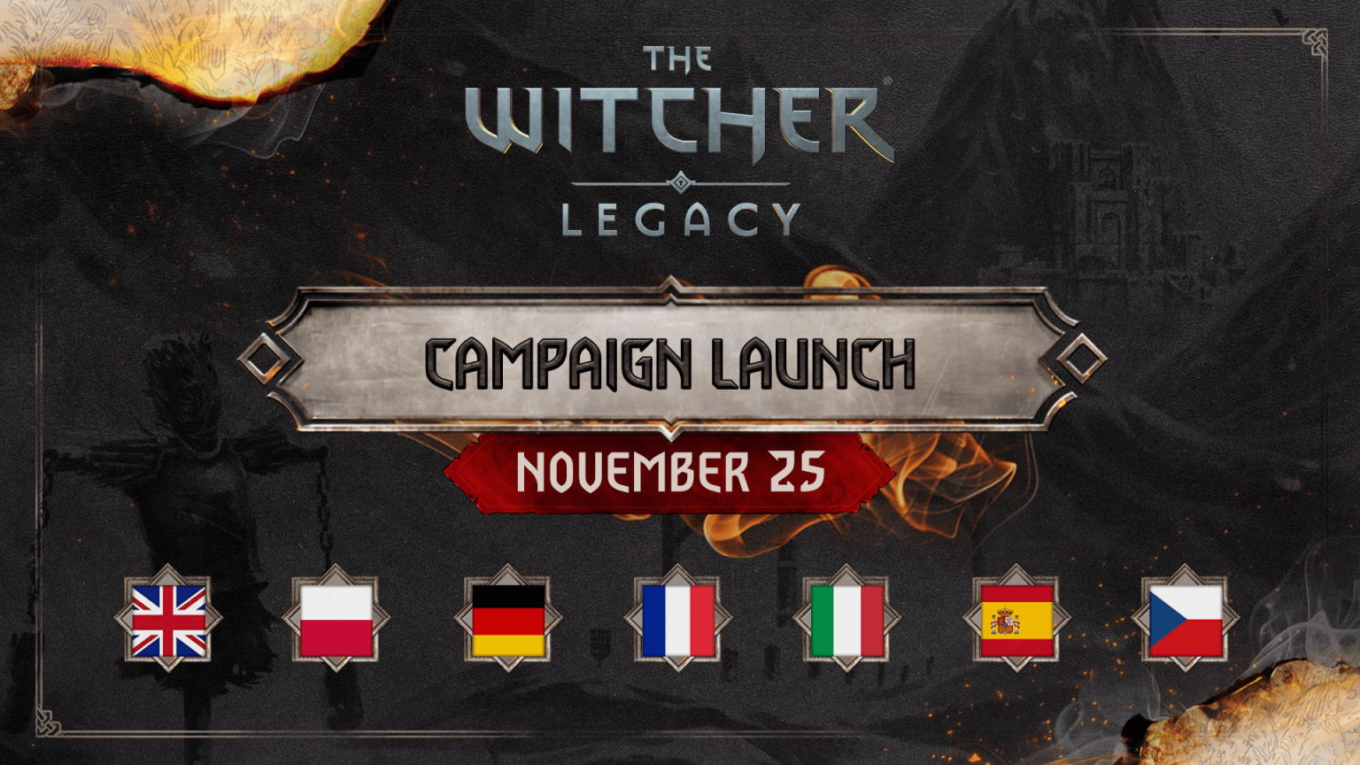 The Witcher: Legacy Announces Campaign Date and Full Language Lineup