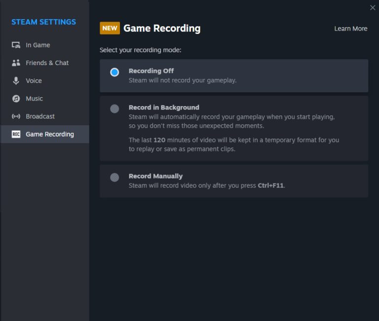 Valve’s Steam Game Recording Is Now Live: How to Use It and What to Expect