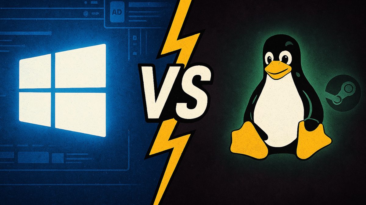 Linux PC Gaming Is On The Rise While Windows Trips Over Itself | The Outerhaven