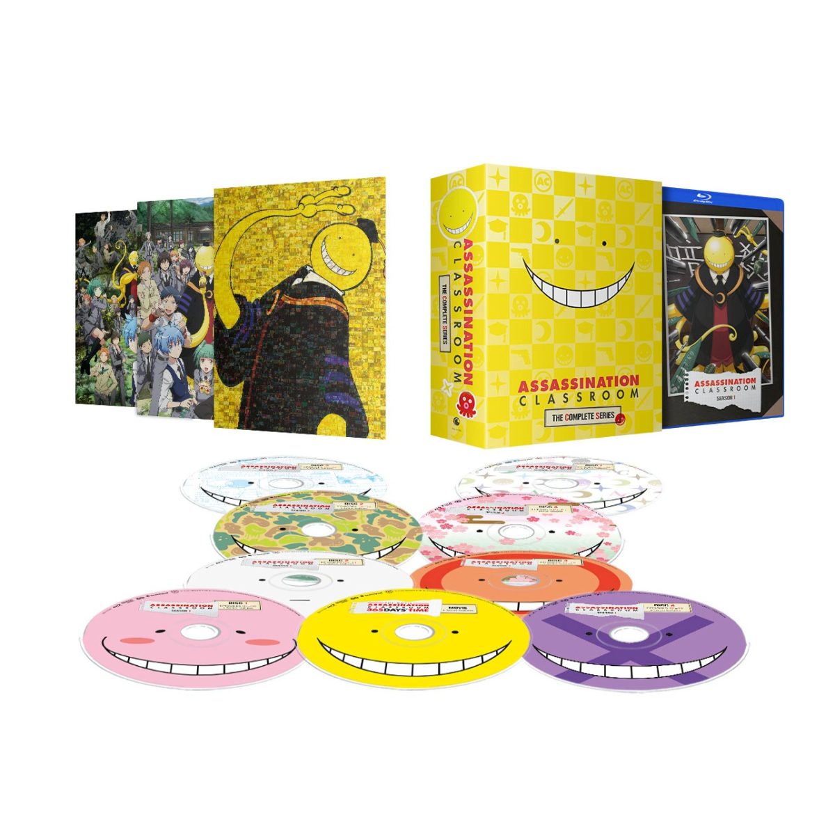 Assassination Classroom Complete Series Limited Edition Blu-ray Arrives ...